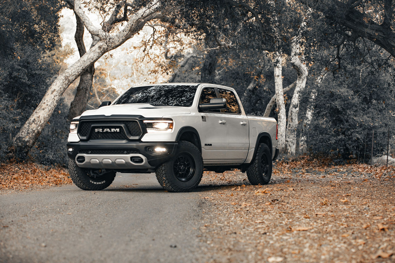 2021 Dodge Ram Rebel - KMC TERRA - Black | KMC Wheels