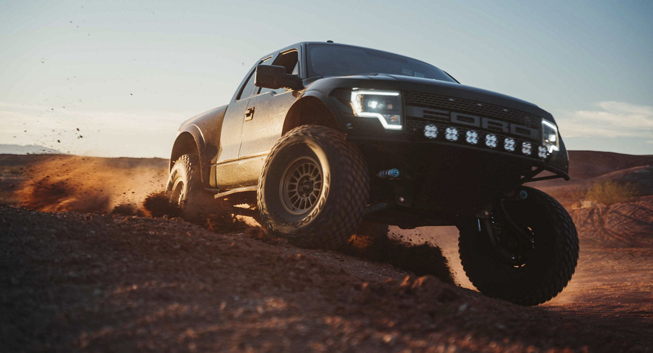 2010 Ford F150 Raptor - KMC IMPACT FFT - Bronze | KMC Wheels