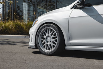 2016 Volkswagen Golf R - Motegi M9 - Silver | Motegi Wheels