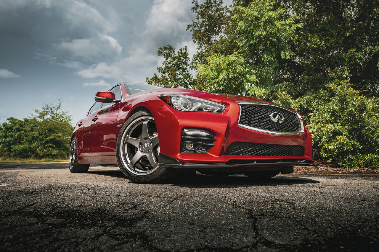 2019 Infiniti Q50S - Motegi CS5 - Gray | Wheel Pros