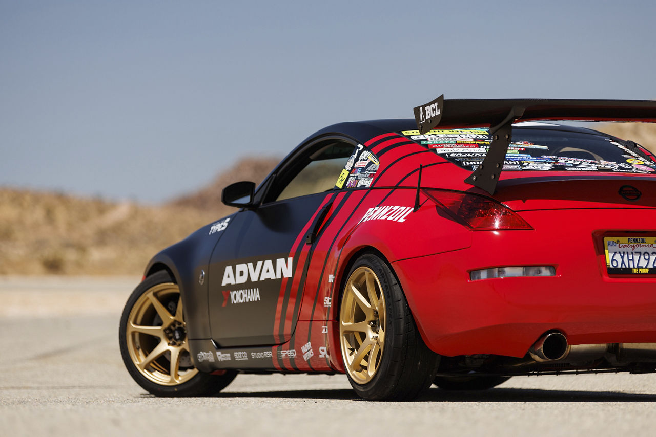 2008 Nissan 350Z - Motegi BATTLE - Gold | Wheel Pros