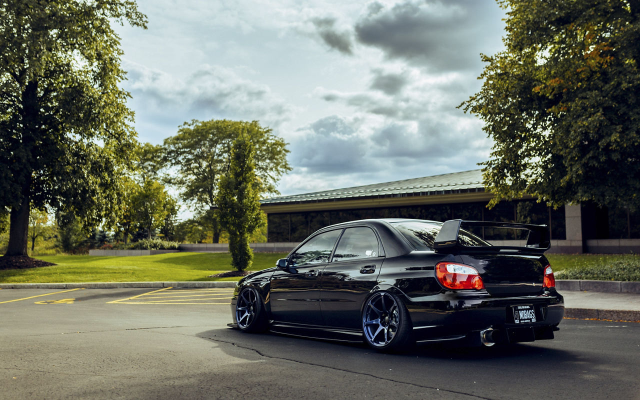 2005 Subaru WRX STI - Motegi BATTLE - Blue | Wheel Pros