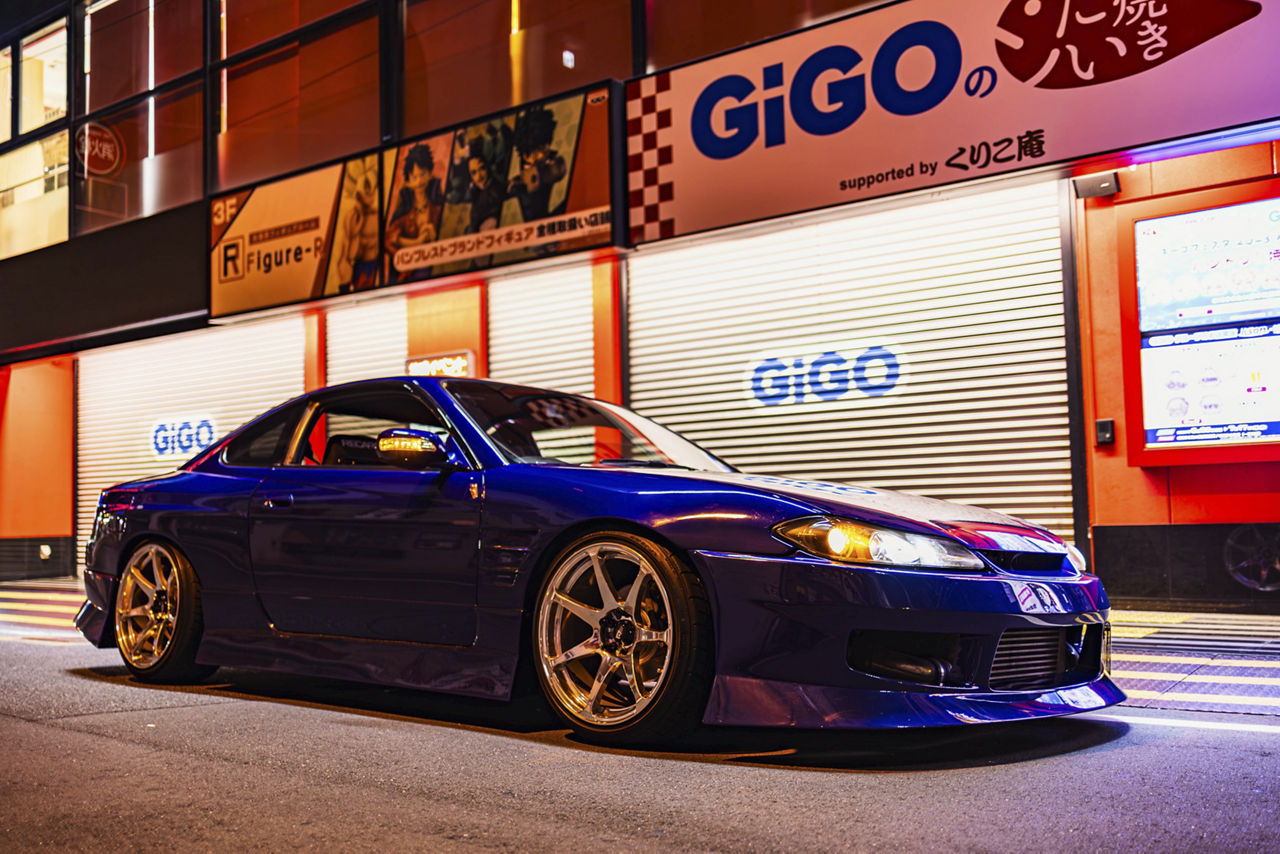 2002 Nissan Silvia - Motegi BATTLE - Polished | Motegi Wheels