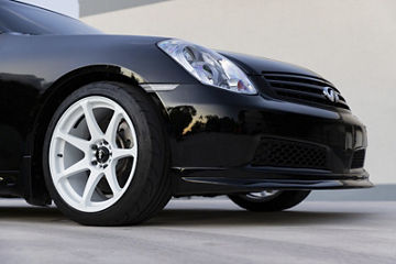 2006 Infiniti G35 - Motegi BATTLE - White | Wheel Pros