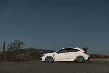 2017 Honda Civic Type R - Motegi MR158 Tsubaki - Green | Wheel Pros