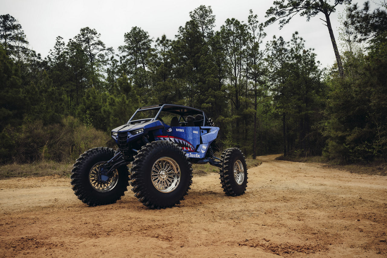 2023 Polaris RZR - KMC UTV SHOCKWAVE FORGED - Polished | MSA Wheels