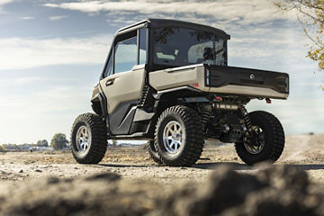2025 CanAm Defender - KMC UTV SPARK - Polished | MSA Wheels