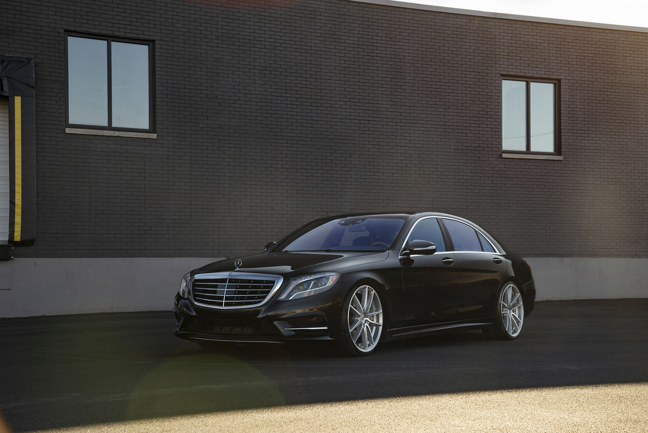 2020 Mercedes-Benz S550 - Niche DFS - Silver | Niche Road Wheels
