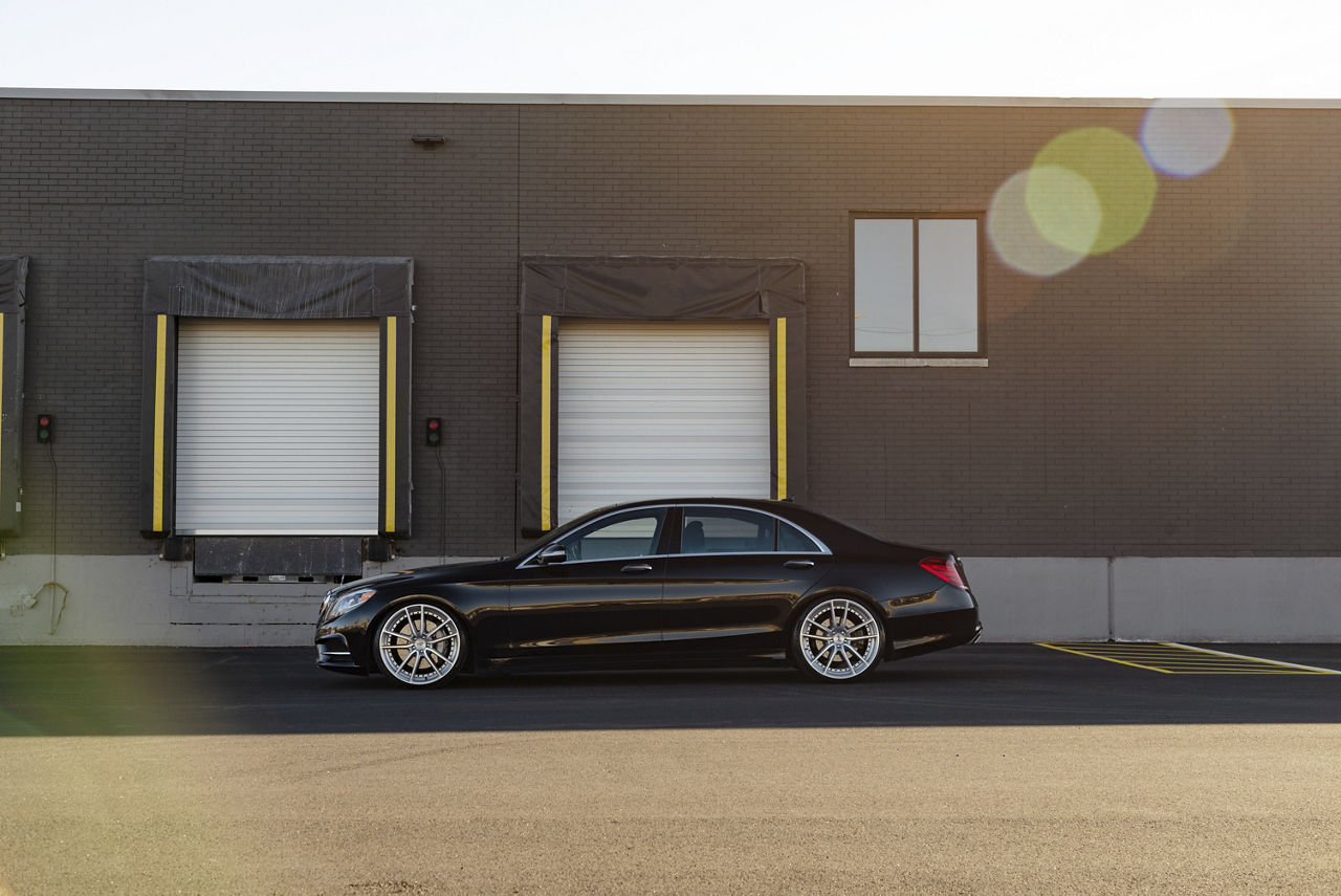 2020 Mercedes-Benz S550 - Niche DFS - Silver | Niche Road Wheels