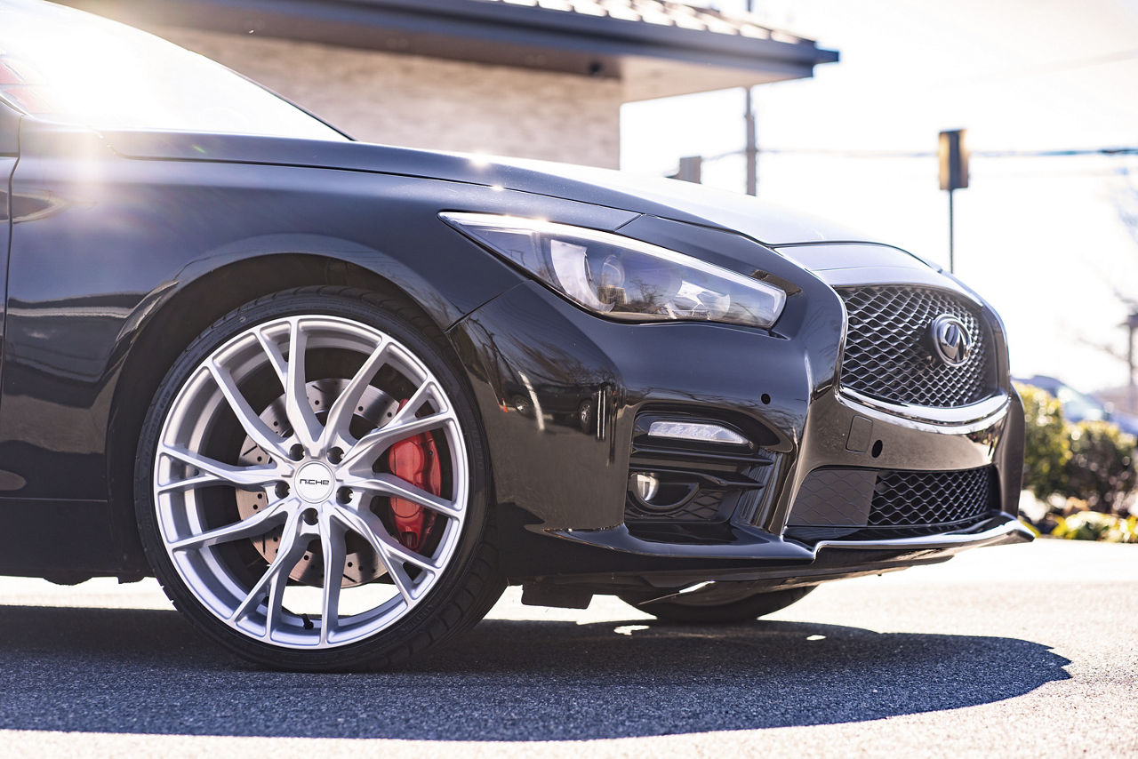 2021 Infiniti Q50 - Niche NOVARA - Silver | Wheel Pros