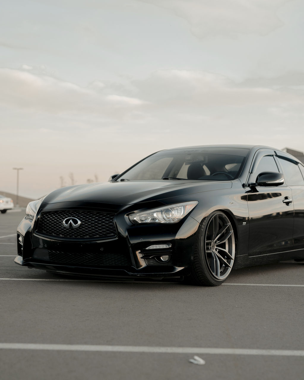 2015 Infiniti Q50S - Niche VOSSO - Gray | Wheel Pros