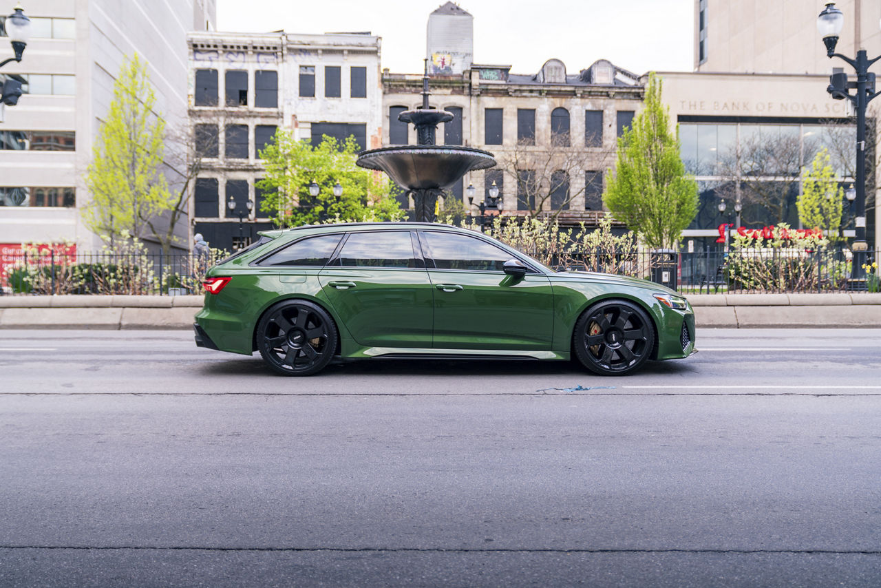 2020 Audi RS6 - Rotiform AVS - Black | Wheel Pros
