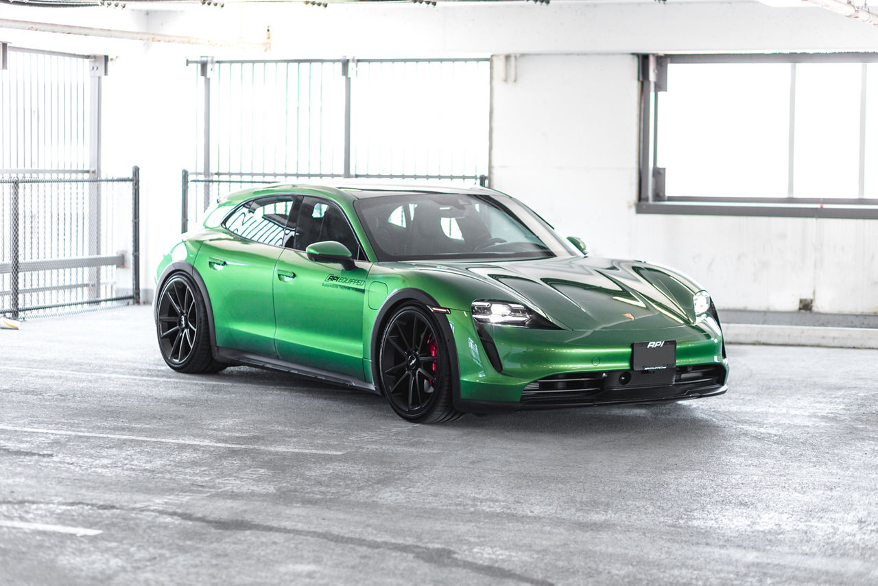 2022 Porsche Taycan - Rotiform BTL - Black | Wheel Pros