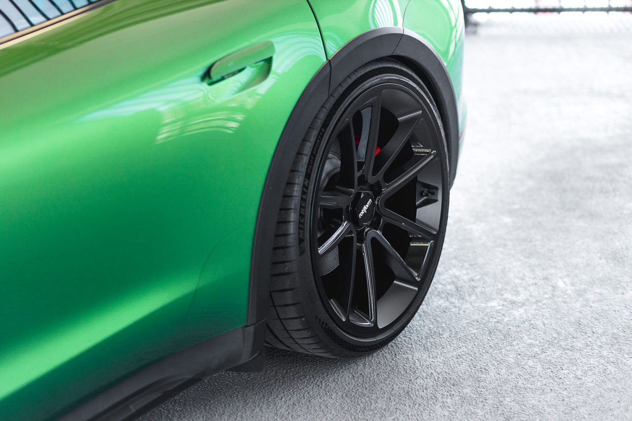 2022 Porsche Taycan - Rotiform BTL - Black | Wheel Pros