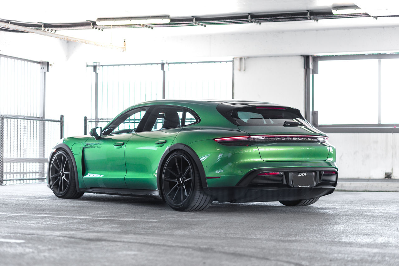 2022 Porsche Taycan - Rotiform BTL - Black | Wheel Pros