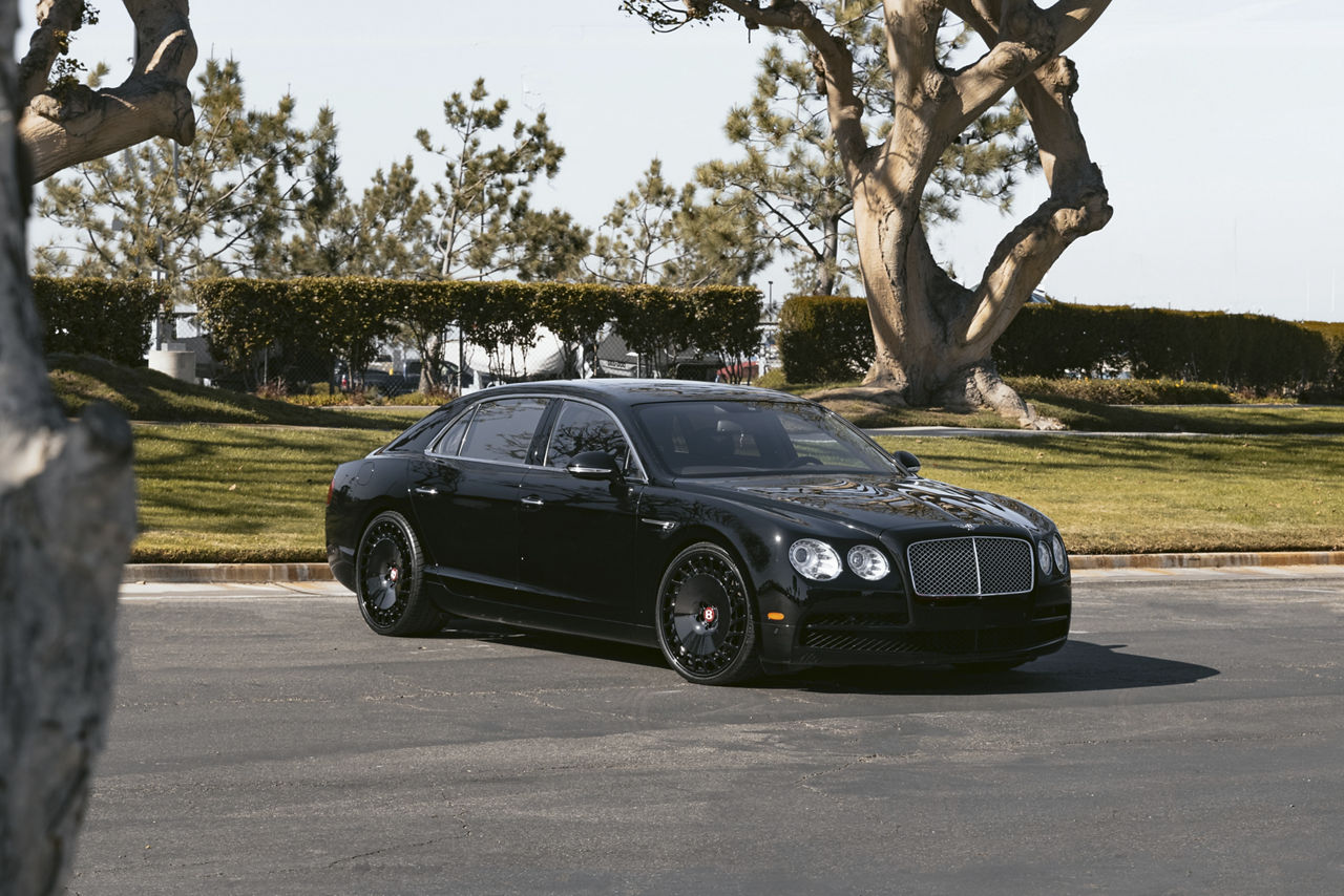 2015 Bentley Flying Spur - Rotiform CBU - Black | Wheel Pros
