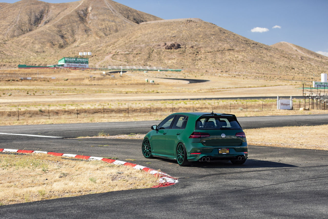 2017 Volkswagen Golf - Rotiform DTM - Green | Wheel Pros