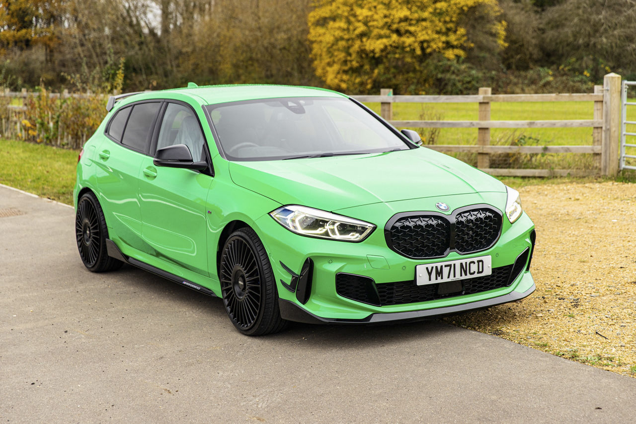 2021 BMW 125i - Rotiform GRZ - Black | Wheel Pros