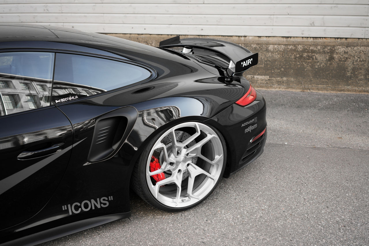 2020 Porsche 911 Turbo - Rotiform HUR-T - Silver | Wheel Pros