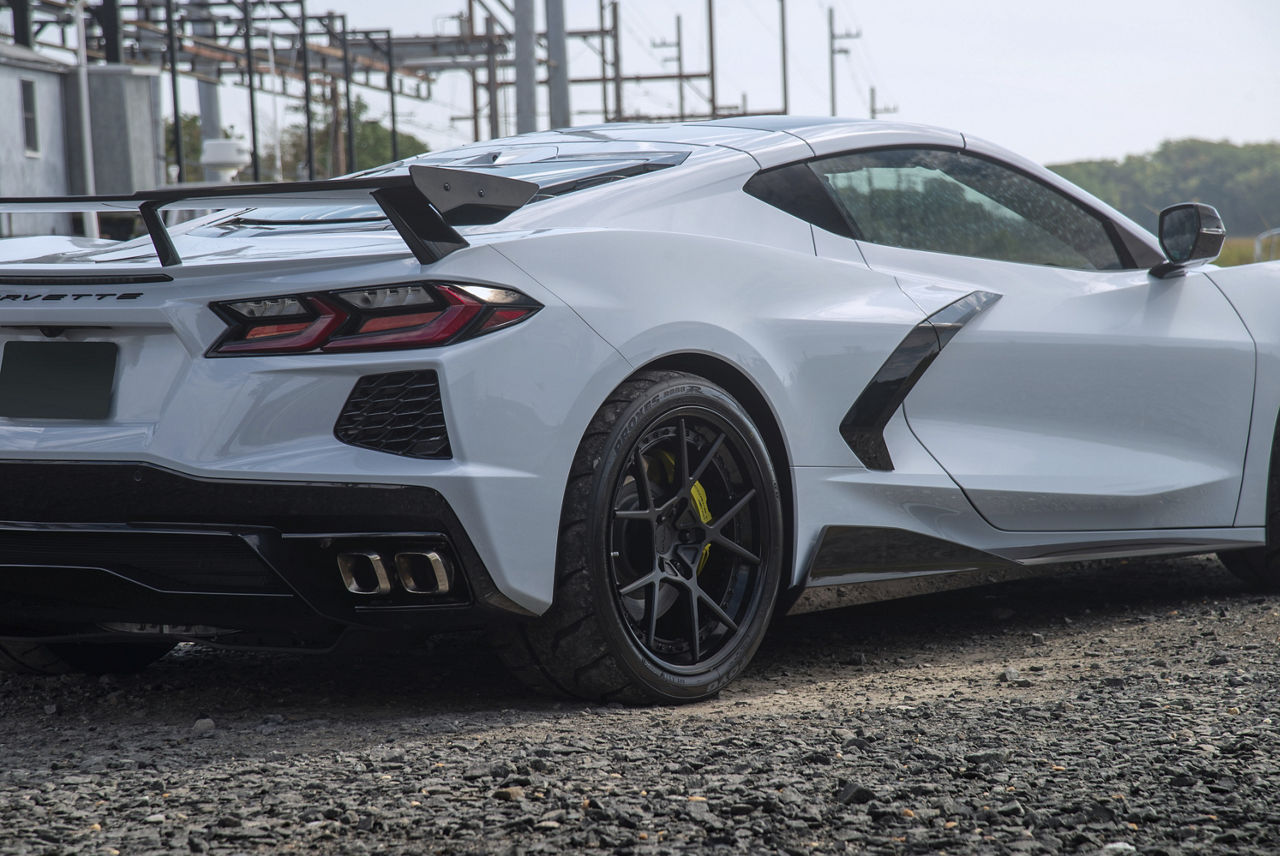 2020 Chevrolet Corvette - Rotiform KPS - Black | Wheel Pros