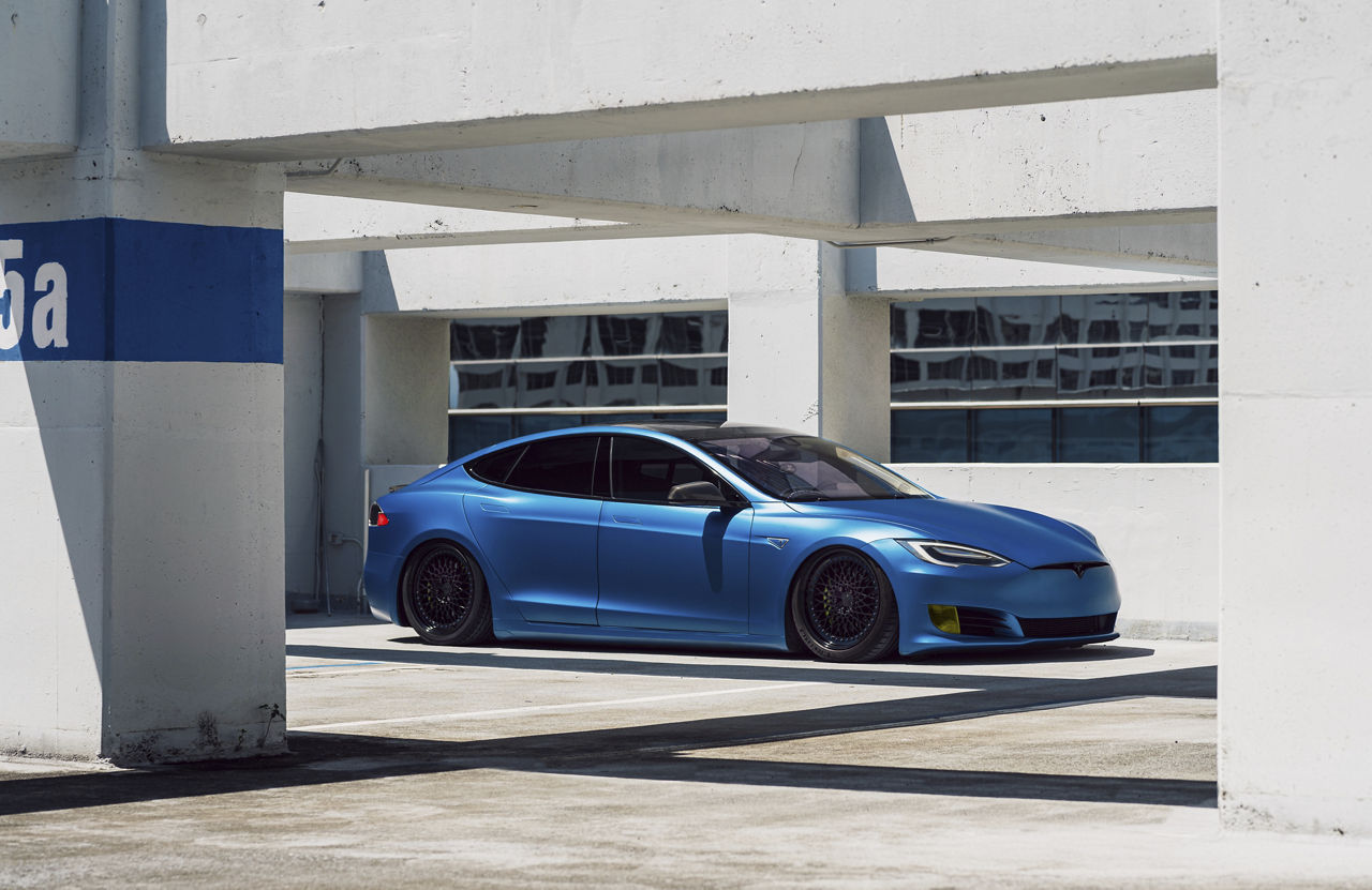 2021 Tesla Model S - Rotiform LHR - Black | Wheel Pros