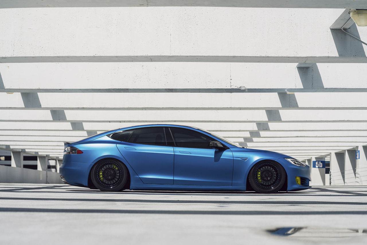 2021 Tesla Model S - Rotiform LHR - Black | Wheel Pros