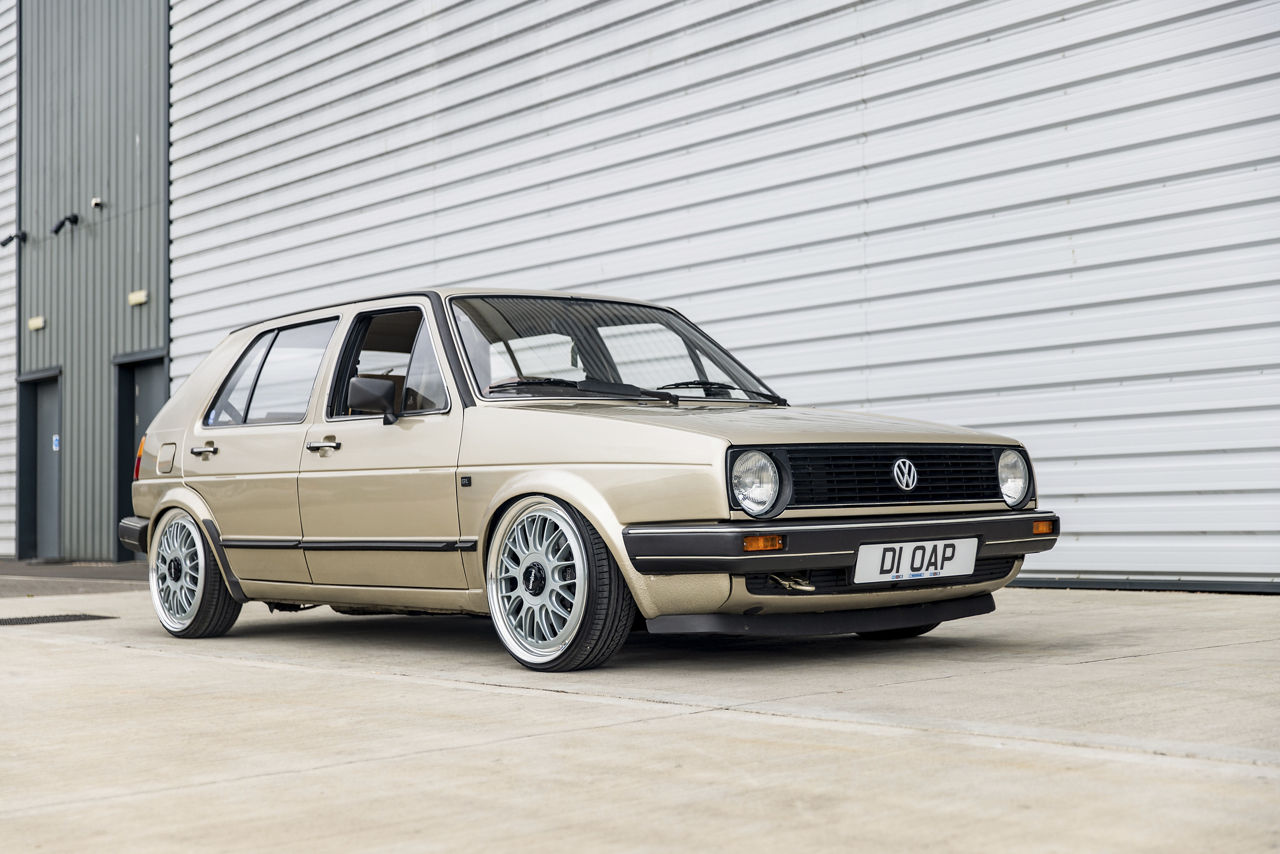 1988 Volkswagen Golf - Rotiform LSR-M - Silver | Rotiform