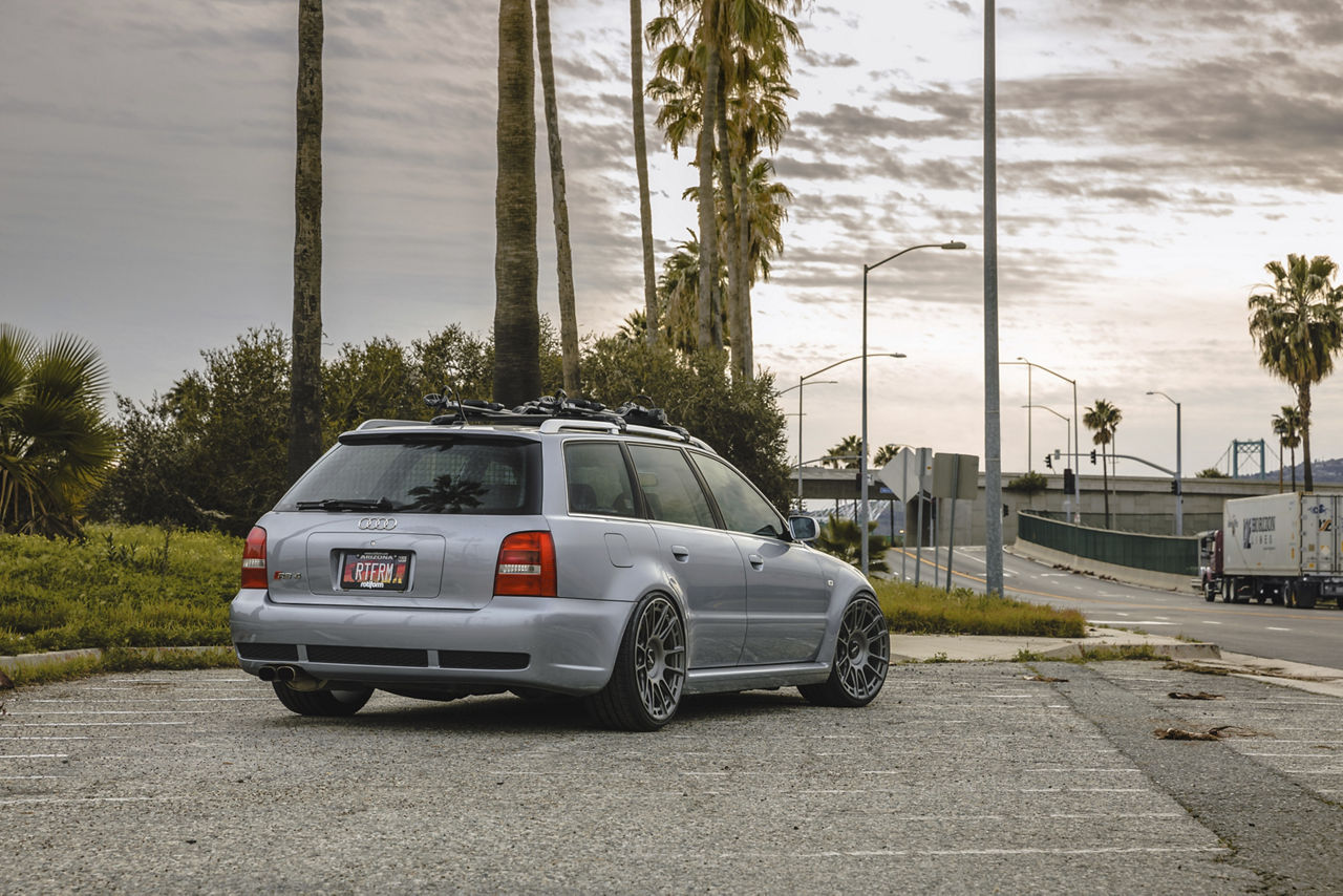 2001 Audi RS4 - Rotiform OZR - Gray | Wheel Pros