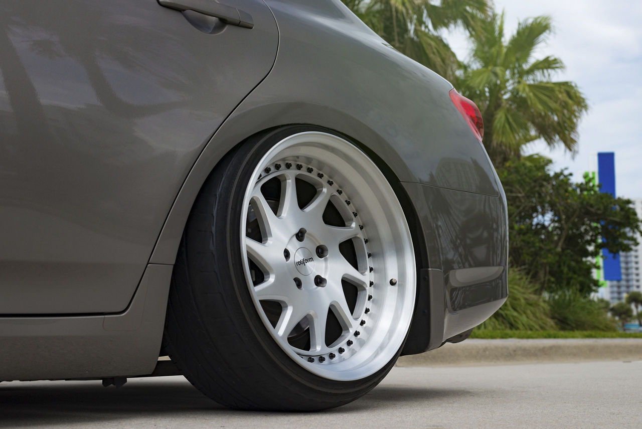 2017 Infiniti G37 - Rotiform OZT - Brushed | Wheel Pros