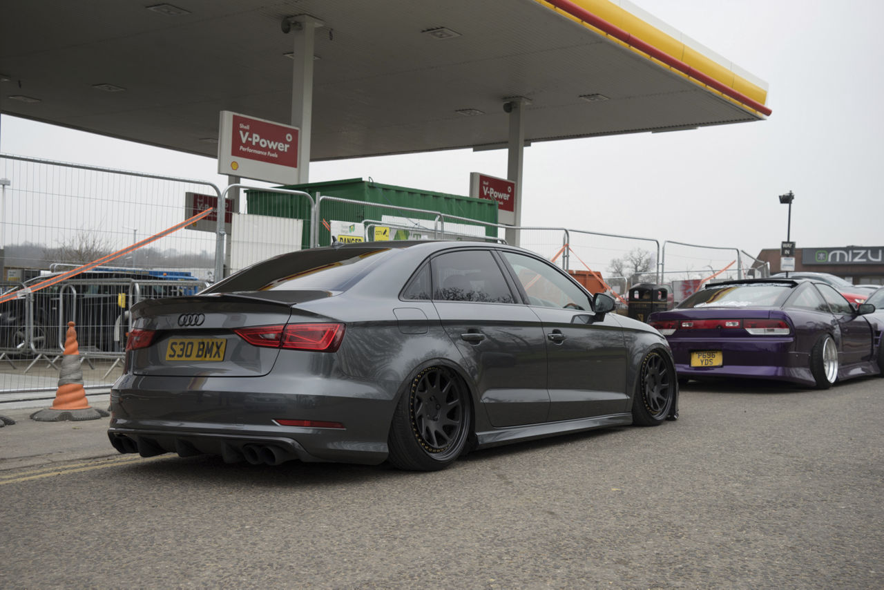 2016 Audi S3 - Rotiform OZT - Black | Rotiform