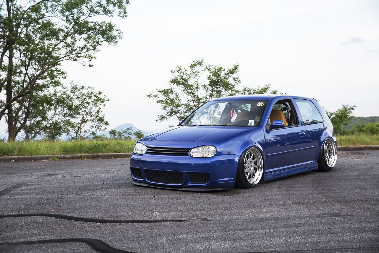 1997 Volkswagen Golf - Rotiform OZT - Polished | Rotiform
