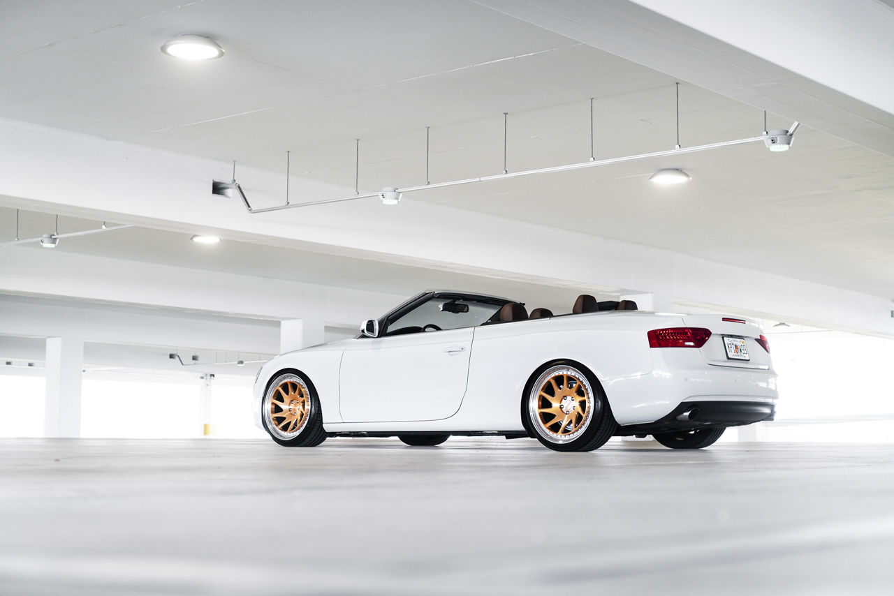 2017 Audi A5 - Rotiform OZT - Gold | Wheel Pros