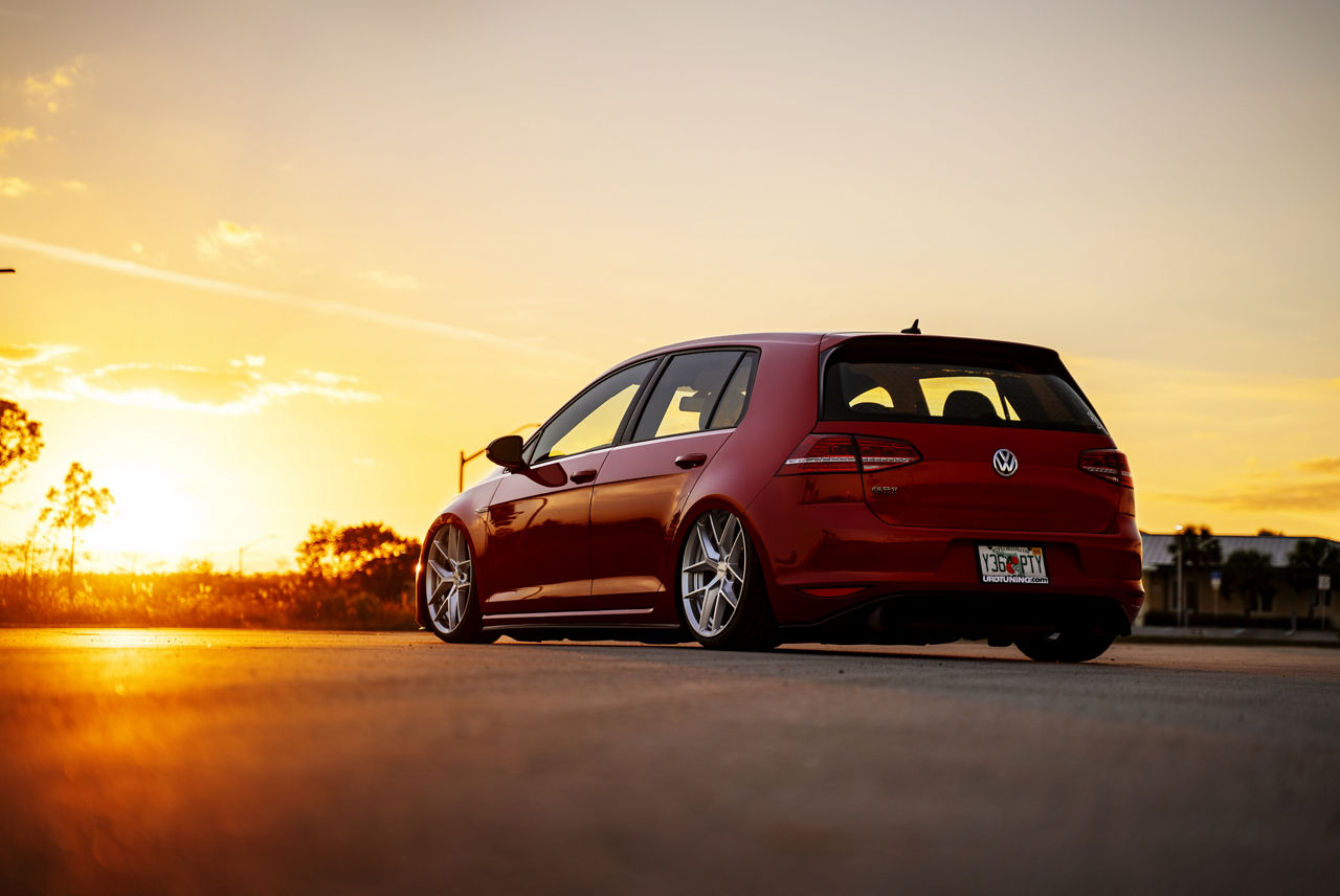 2017 Volkswagen Golf GTI - Rotiform FLG - Silver | Wheel Pros