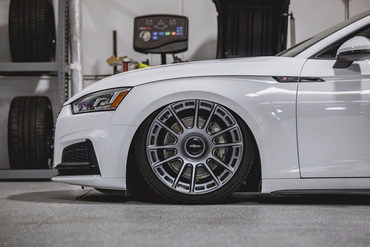 2018 Audi A5 - Rotiform OZR - Gray | Wheel Pros