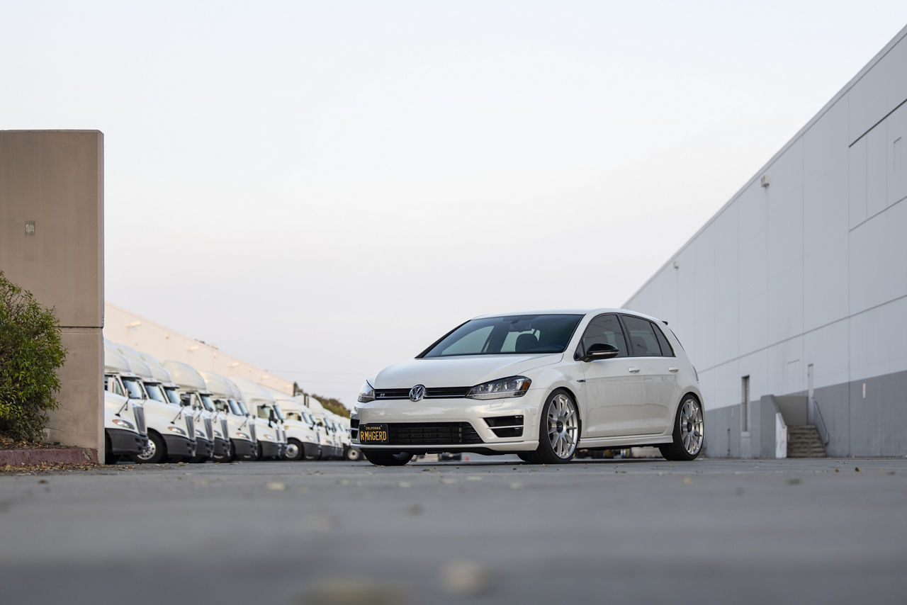 2017 Volkswagen Golf R - Rotiform DTM - Silver | Wheel Pros