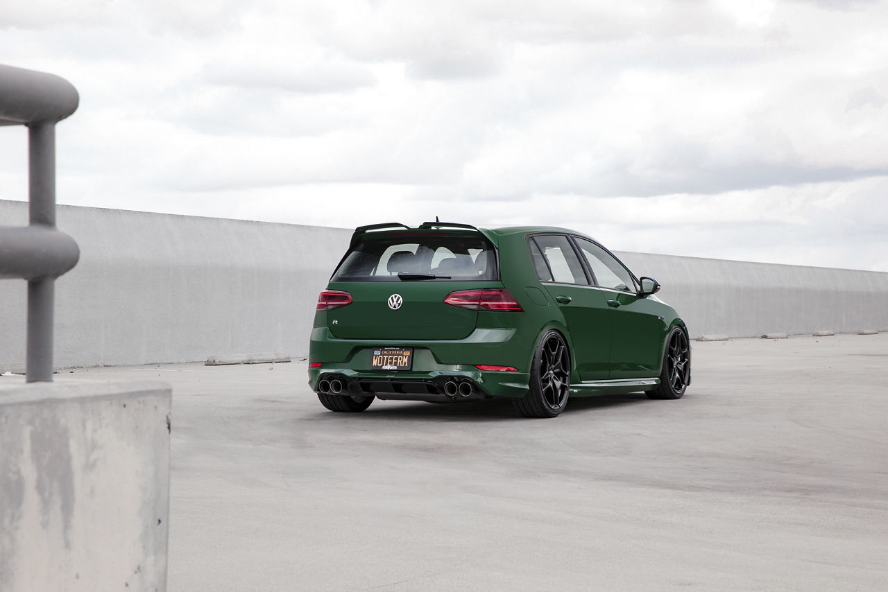2019 Volkswagen Golf R - Rotiform HUR - Black | Wheel Pros