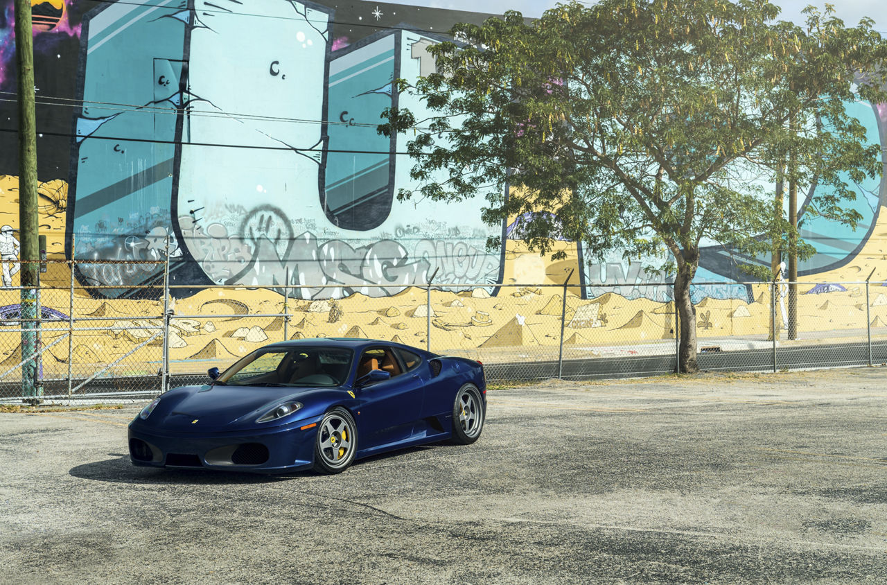 2009 Ferrari F430 - Rotiform ROC-H - Gray | Wheel Pros