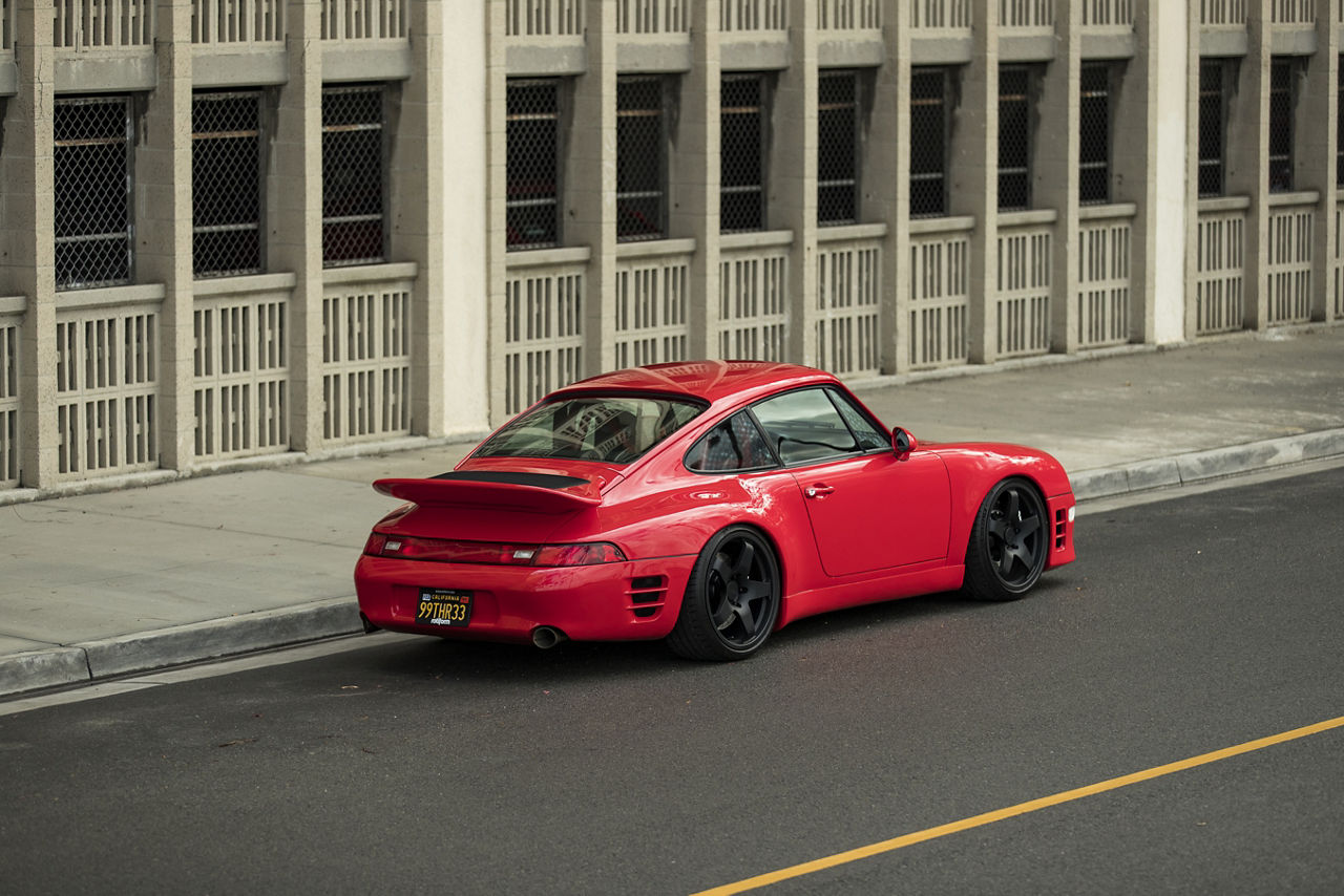 1997 Porsche 993 - Rotiform ROC - Black | Wheel Pros