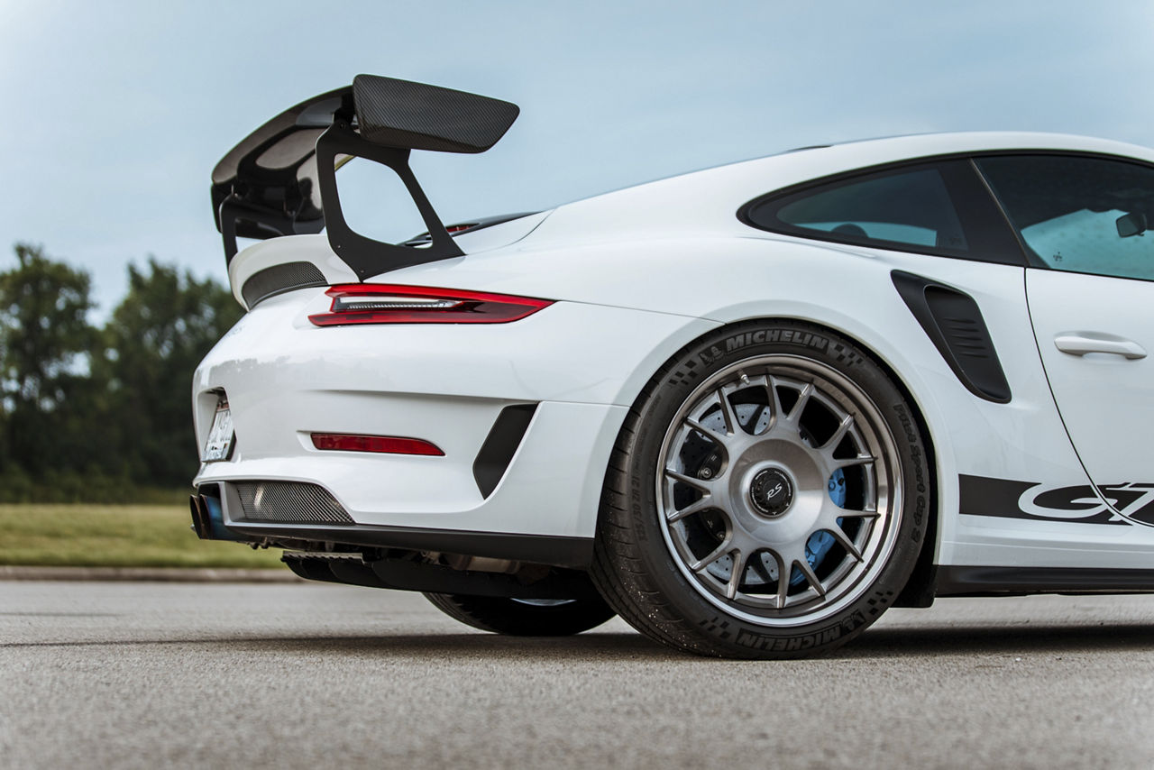 2020 Porsche GT3 - Rotiform TUF-R - Silver | Wheel Pros