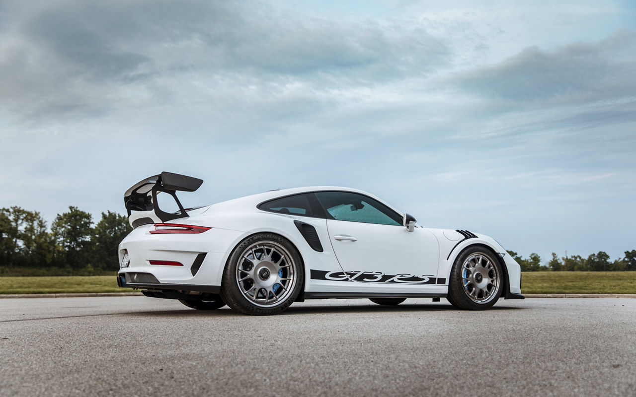 2020 Porsche GT3 - Rotiform TUF-R - Silver | Wheel Pros