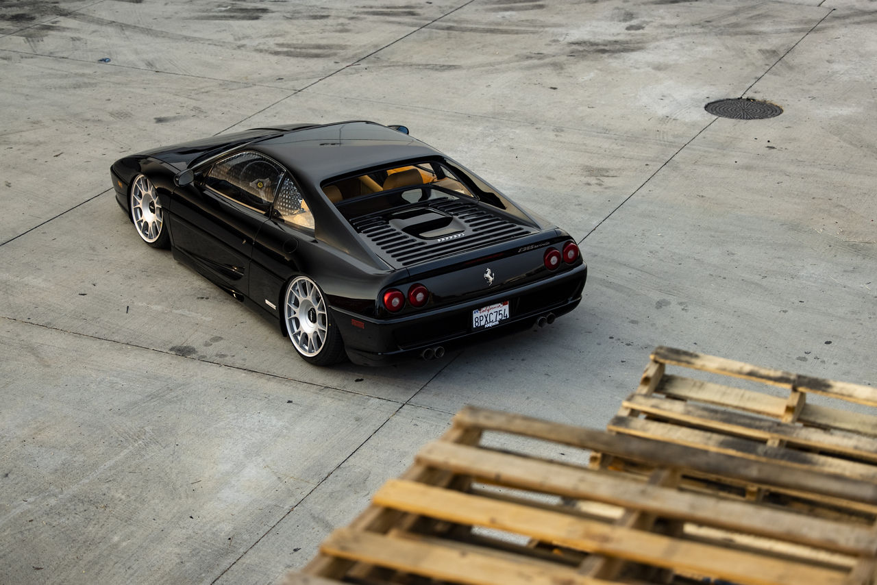 1995 Ferrari F355 - Rotiform TUF-R - Silver | Wheel Pros