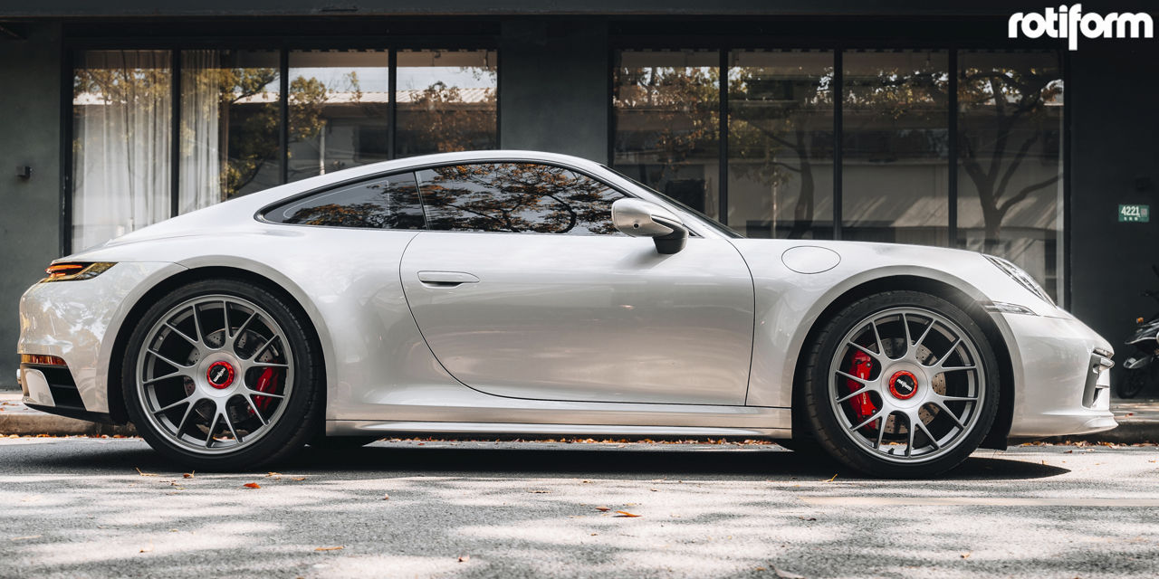 2020 Porsche 911 - Rotiform TUF-R - Silver | Rotiform