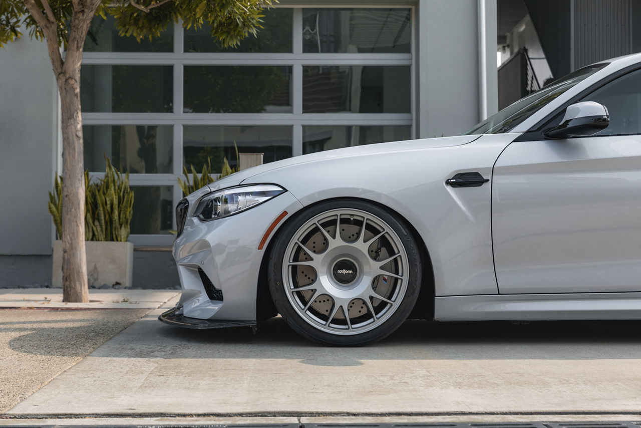 2018 BMW M2 - Rotiform TUF-R - Silver | Wheel Pros