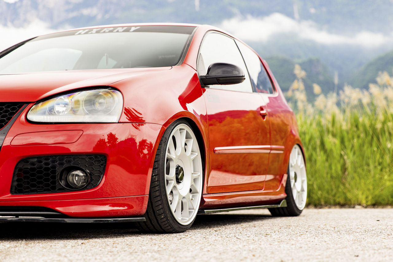 2007 Volkswagen Golf GTI - Rotiform TUF-R - Silver | Wheel Pros