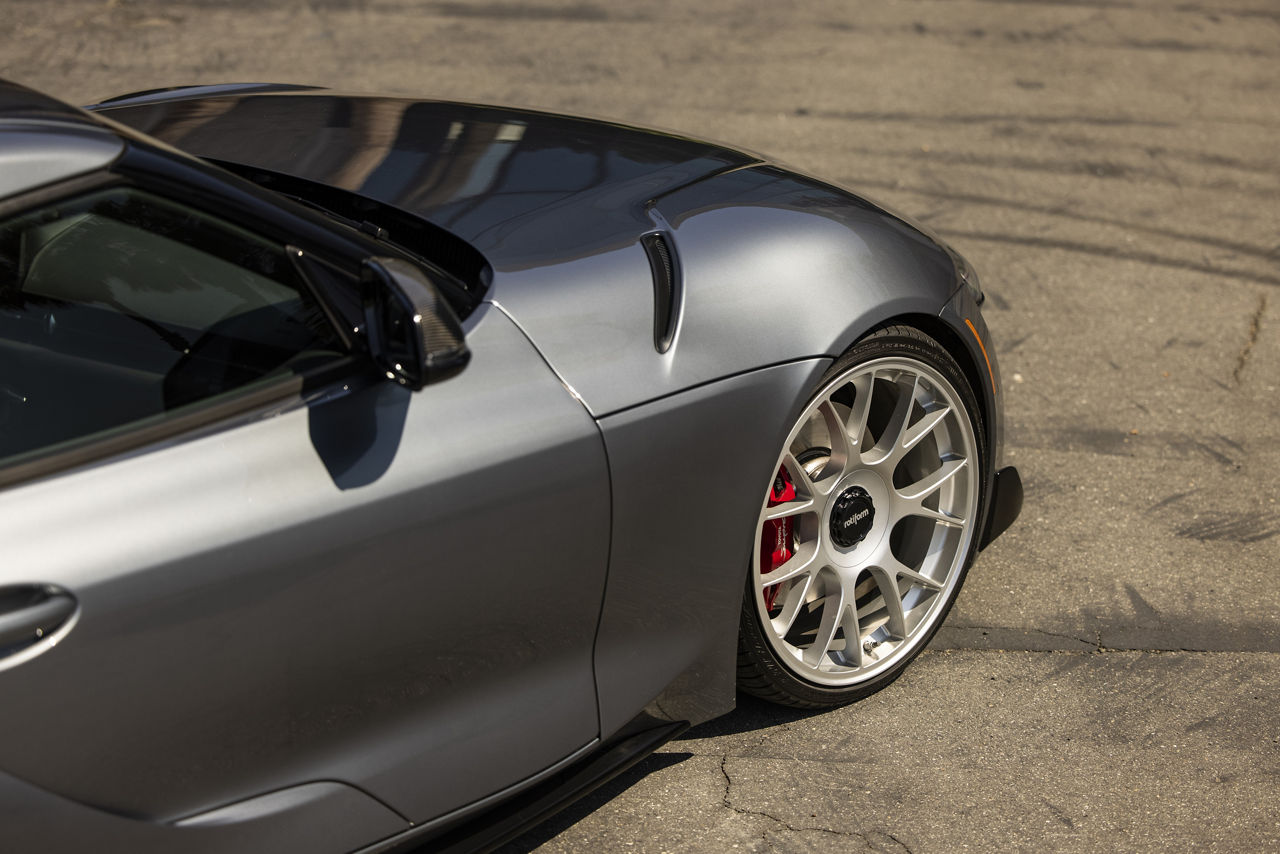 2020 Toyota Supra - Rotiform TUF - Silver | Wheel Pros