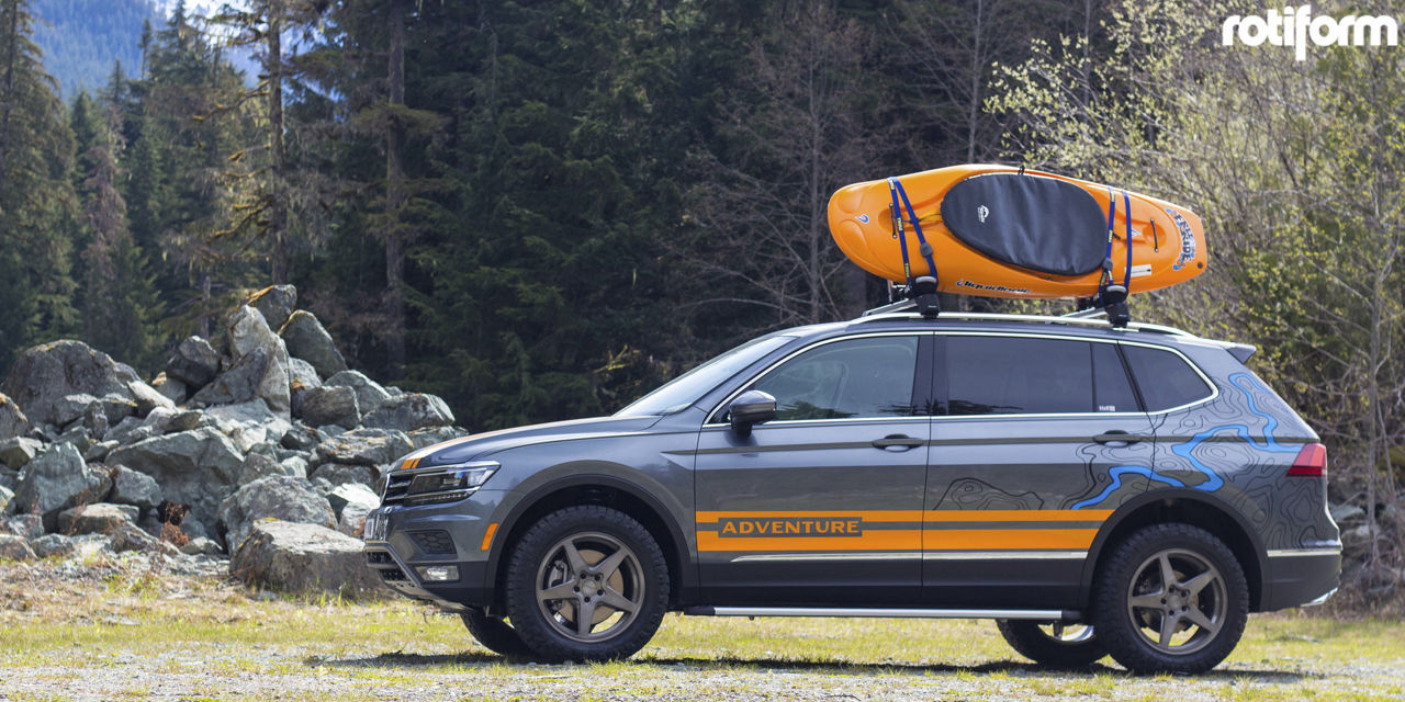 2019 Volkswagen Tiguan - Rotiform WGR - Brushed | Wheel Pros