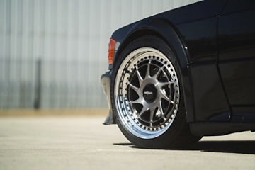 1986 Mercedes-Benz 190e - Rotiform YVR - Brushed | Rotiform