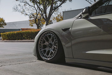 2020 Tesla Model 3 - Rotiform ZMO-M - Brushed | Rotiform