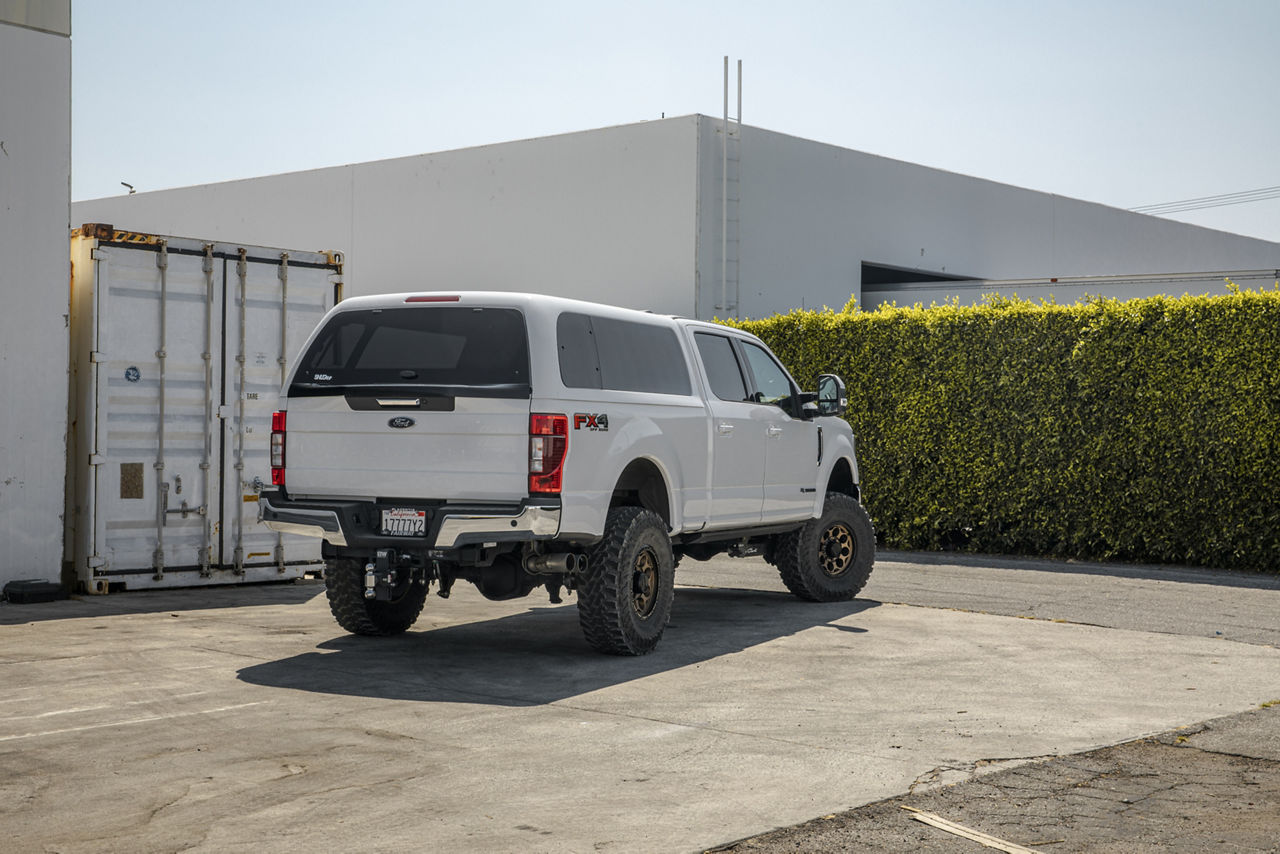 2018 Ford F250 Lariat FX4 - KMC DIRTY HARRY - Bronze | KMC Wheels