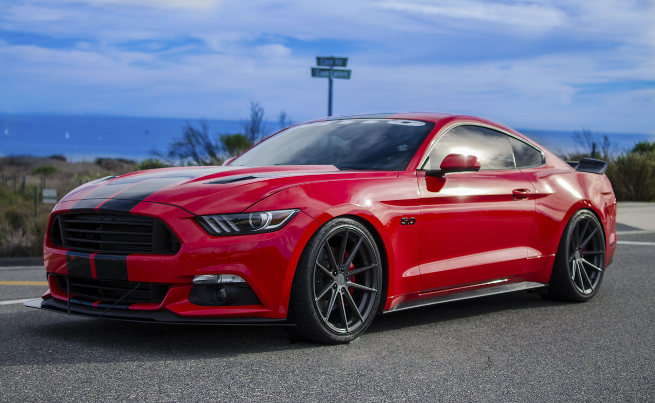 2017 Ford Mustang - TSW BATHURST - Gray | Wheel Pros